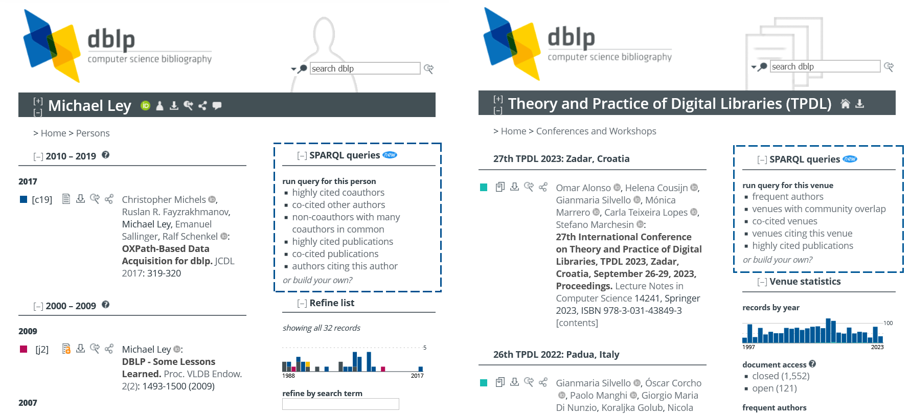 Introducing our public SPARQL query service – blog.dblp.org Introducing our public SPARQL query service – blog.dblp.org